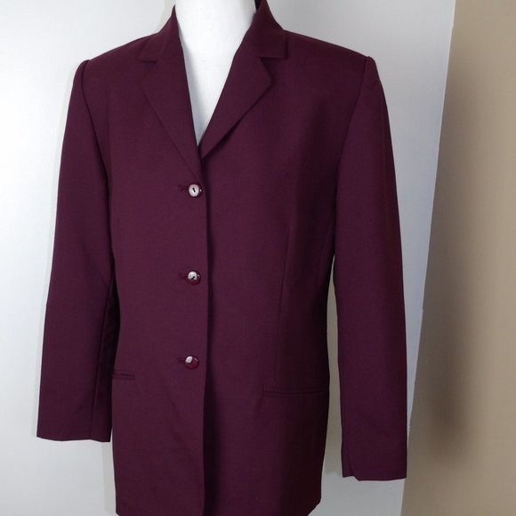 Pendleton | Jackets & Coats | 98s Vintage Maroon Blazerjacket By ...